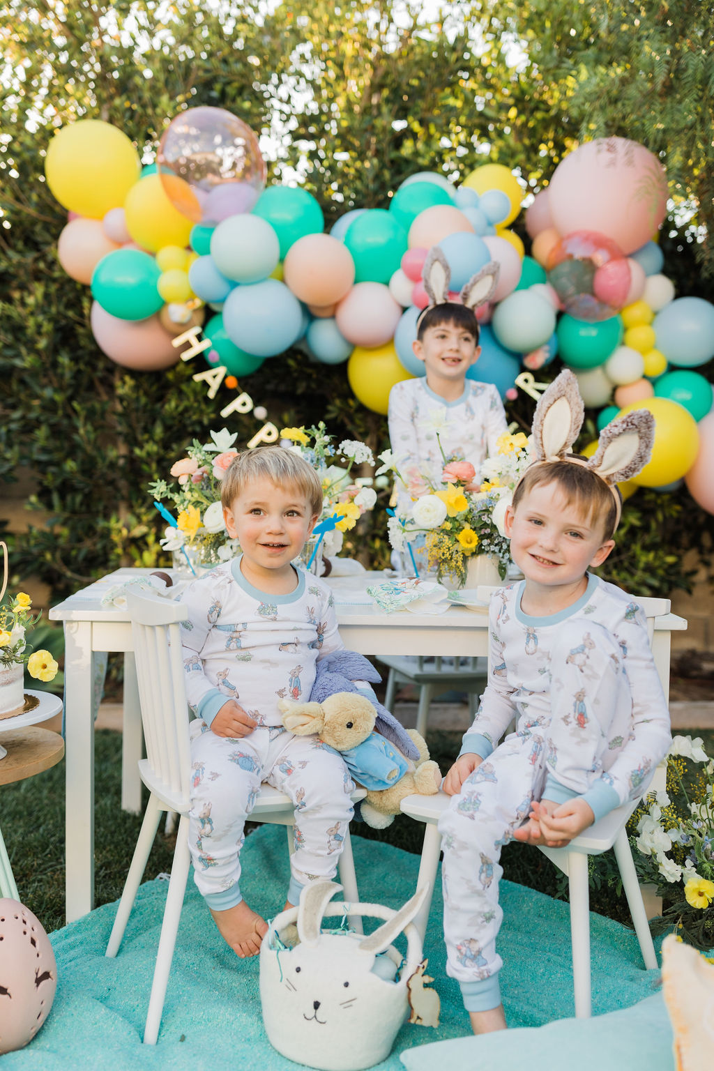 A Colorful Backyard Easter Celebration for the Family with Pottery Barn ...