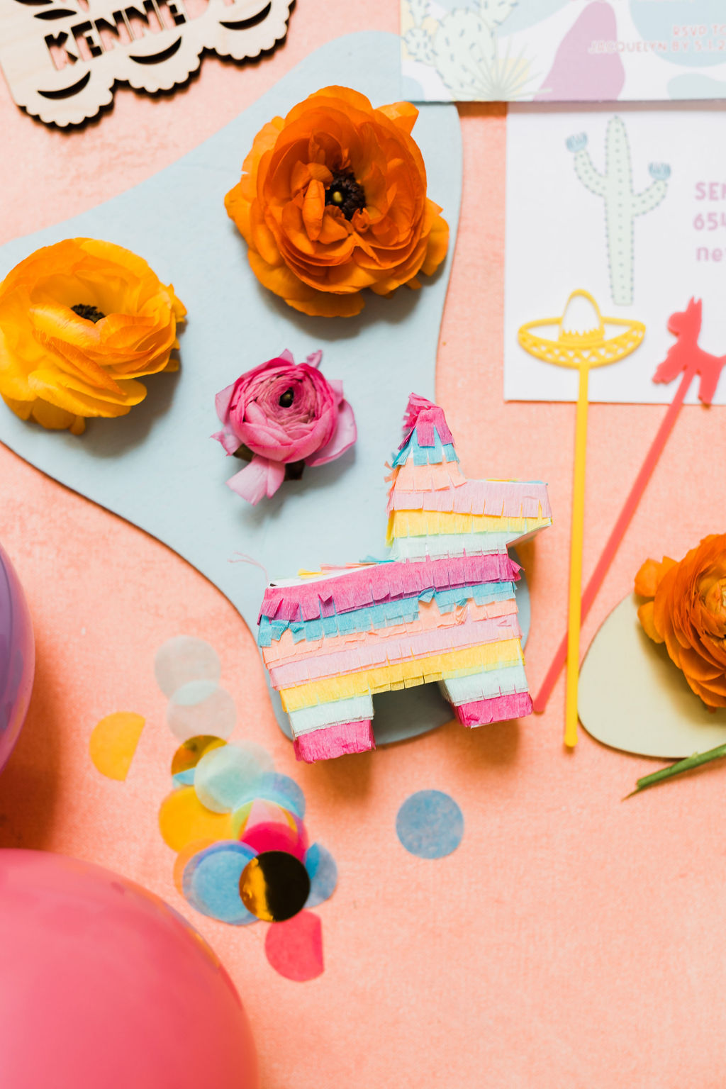 A Colorful and Fun Piñata Party for the Niños! – Beijos Events