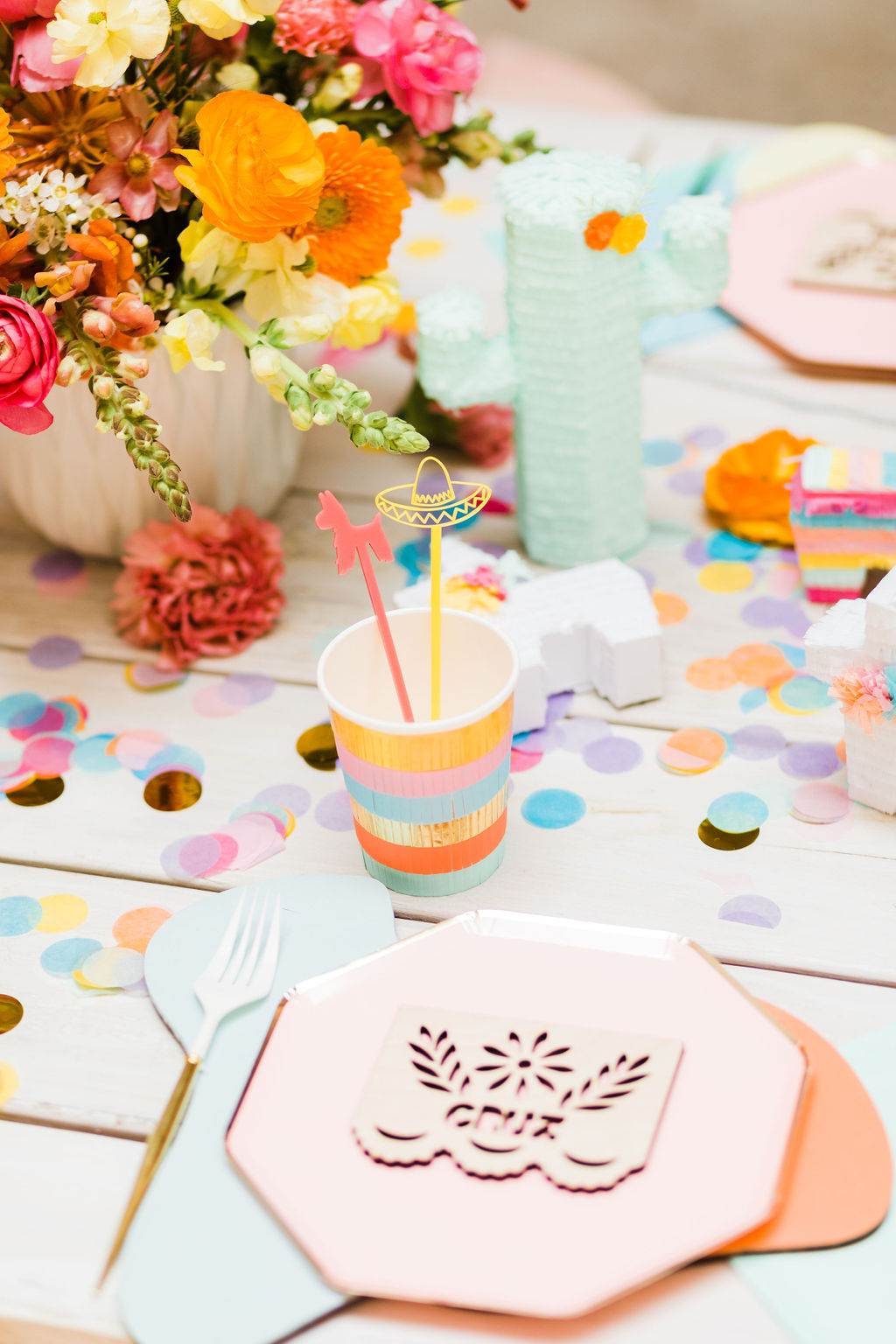 A Colorful and Fun Piñata Party for the Niños! – Beijos Events