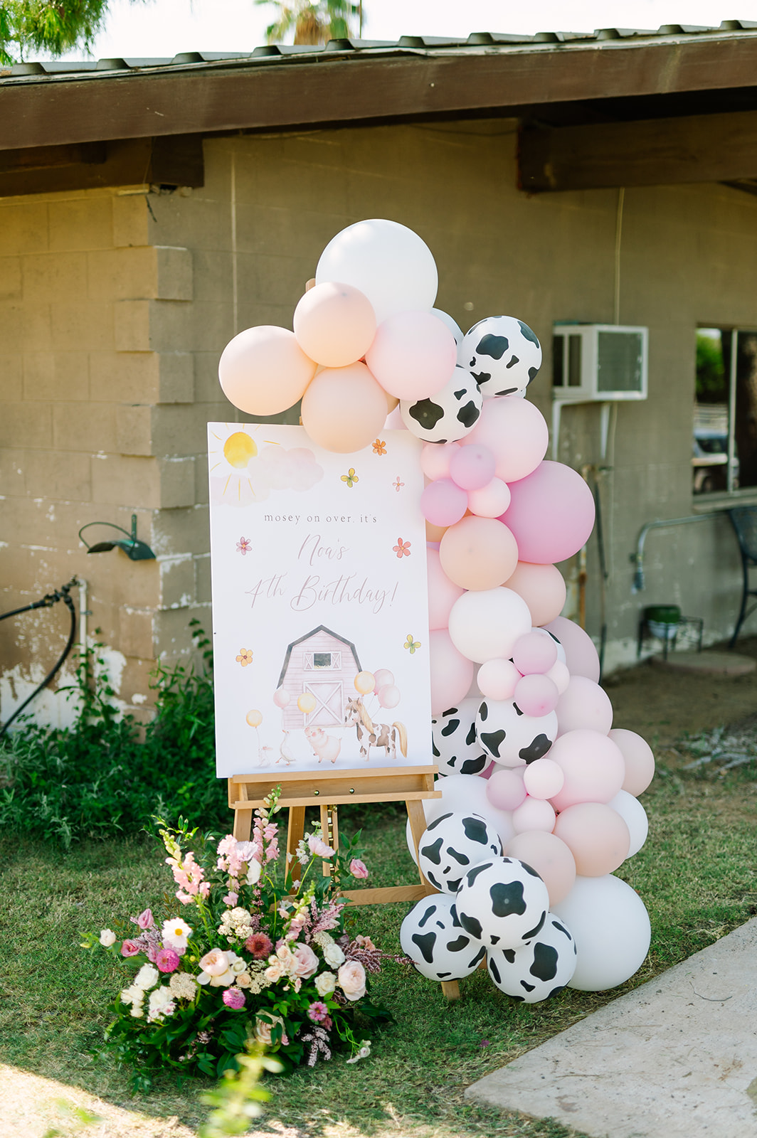 The Sweetest & Prettiest Little Barnyard Bash for Noa’s 4th Birthday ...