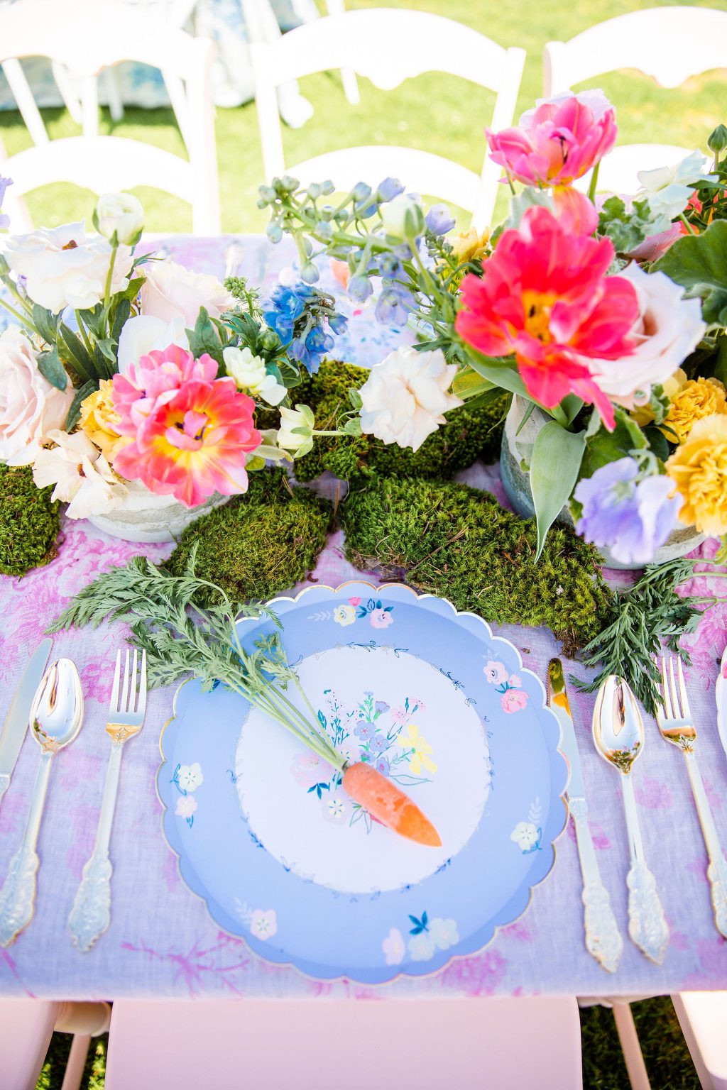 An Amazing & Colorful Spring Birthday Party at the Park for Braf & Jems ...
